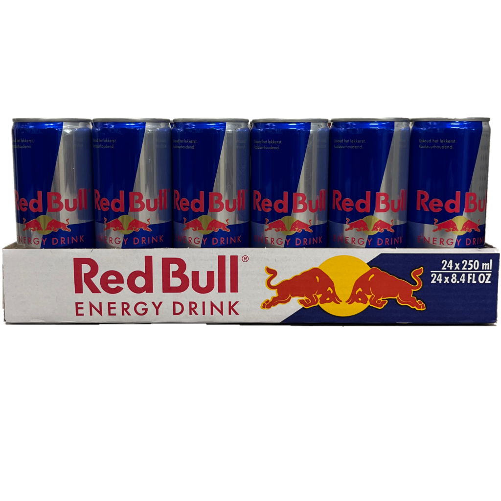 Red Bull Regular Tray – 3x24x250ml – De Frisdrankbaas